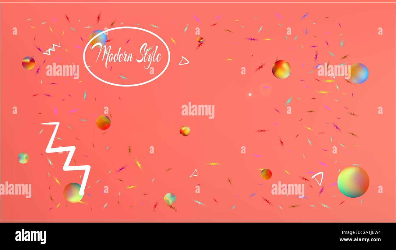 Breezy space fantasy. Professional colorific illustration idea ...