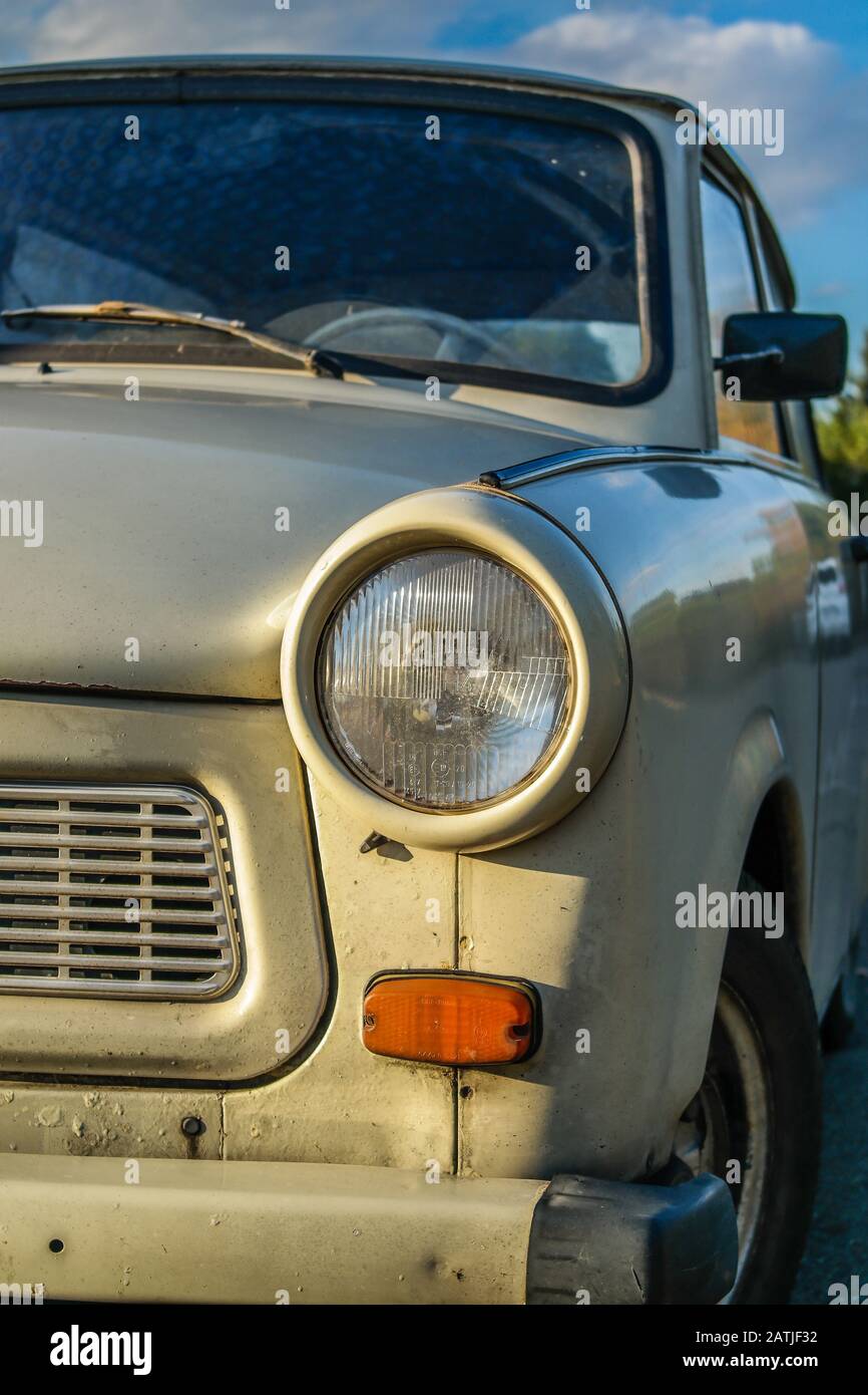 Old Trabant from the GDR Stock Photo - Alamy