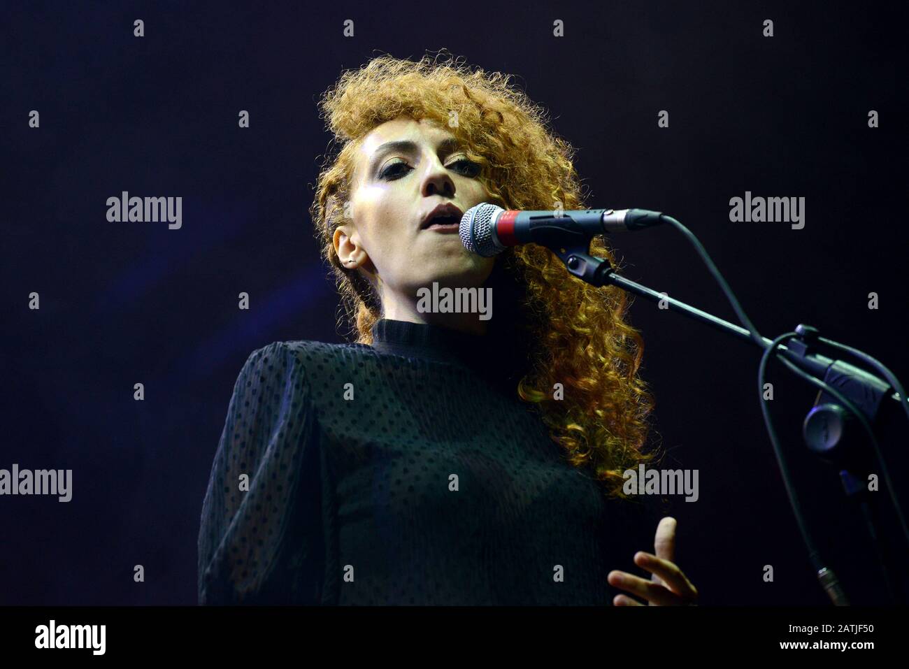 In the photo the singer Gabriella Martinelli Stock Photo - Alamy