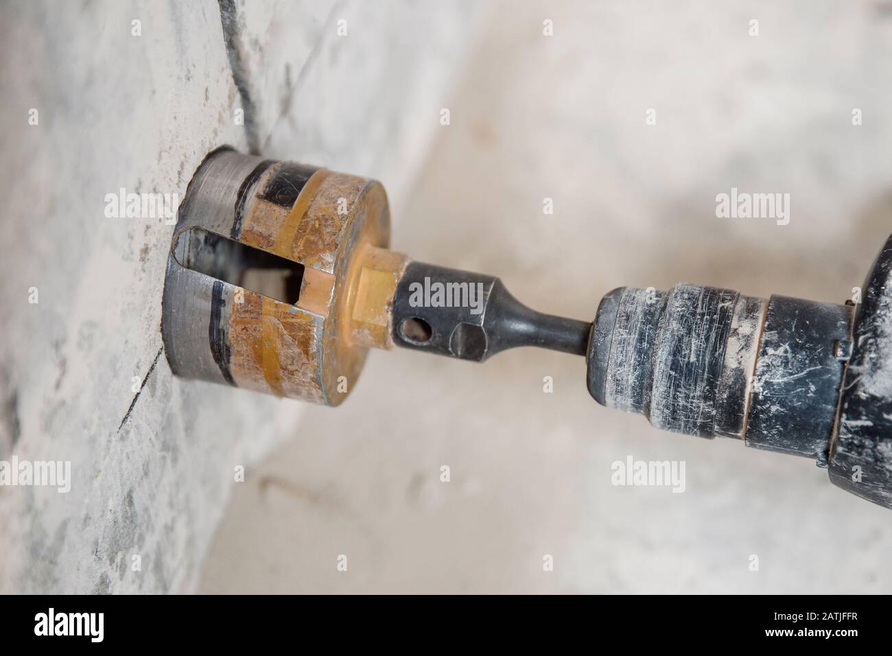 Electric chisel hammer hi-res stock photography and images - Alamy
