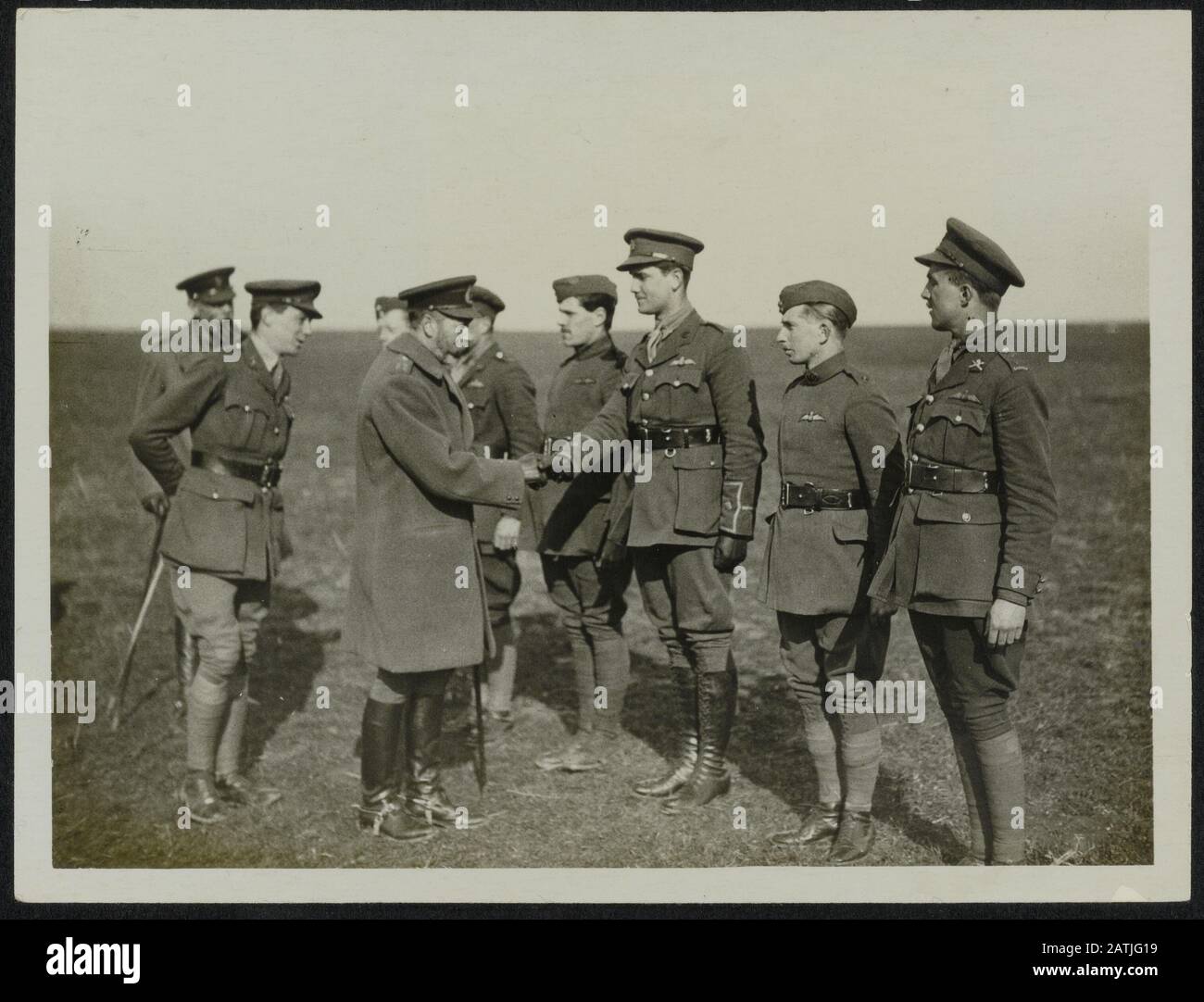 The British Western Front in France Description: His Majesty King ...