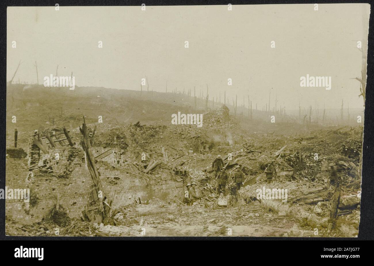 The Western Front Description: Beaumont-Hamel Annotation: The Western ...