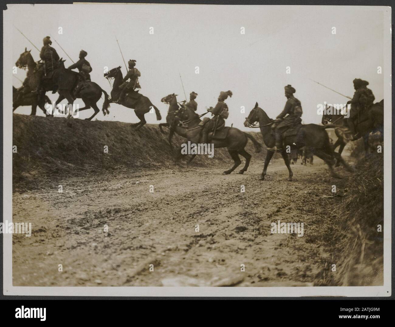 The Western Front Description: Indian cavalry. Annotation: The Western ...
