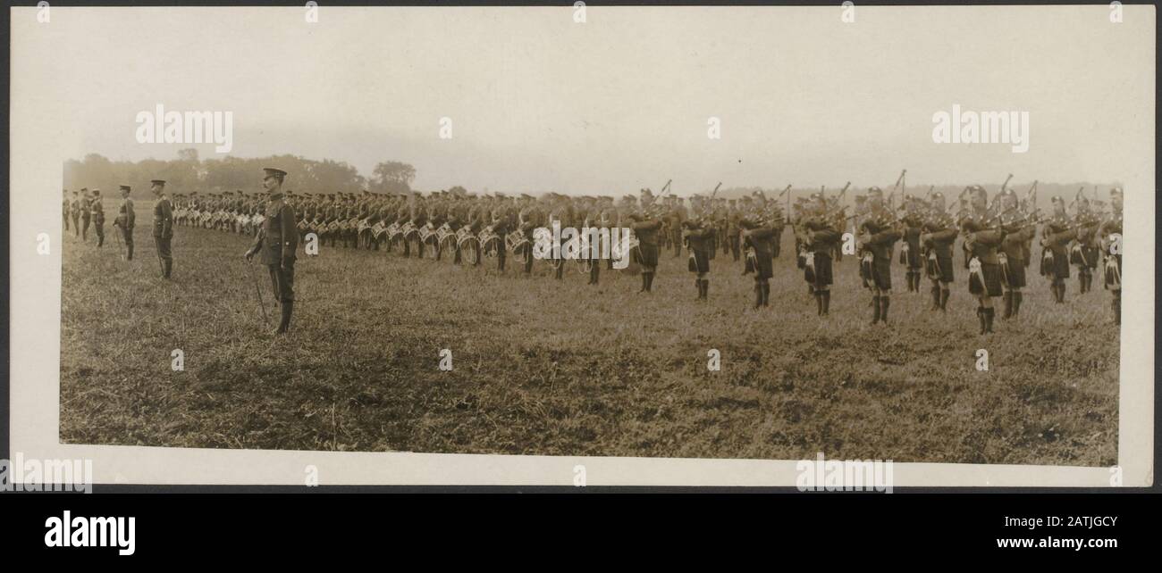 The British Western Front Description: Inspection of the Guards by H.R ...