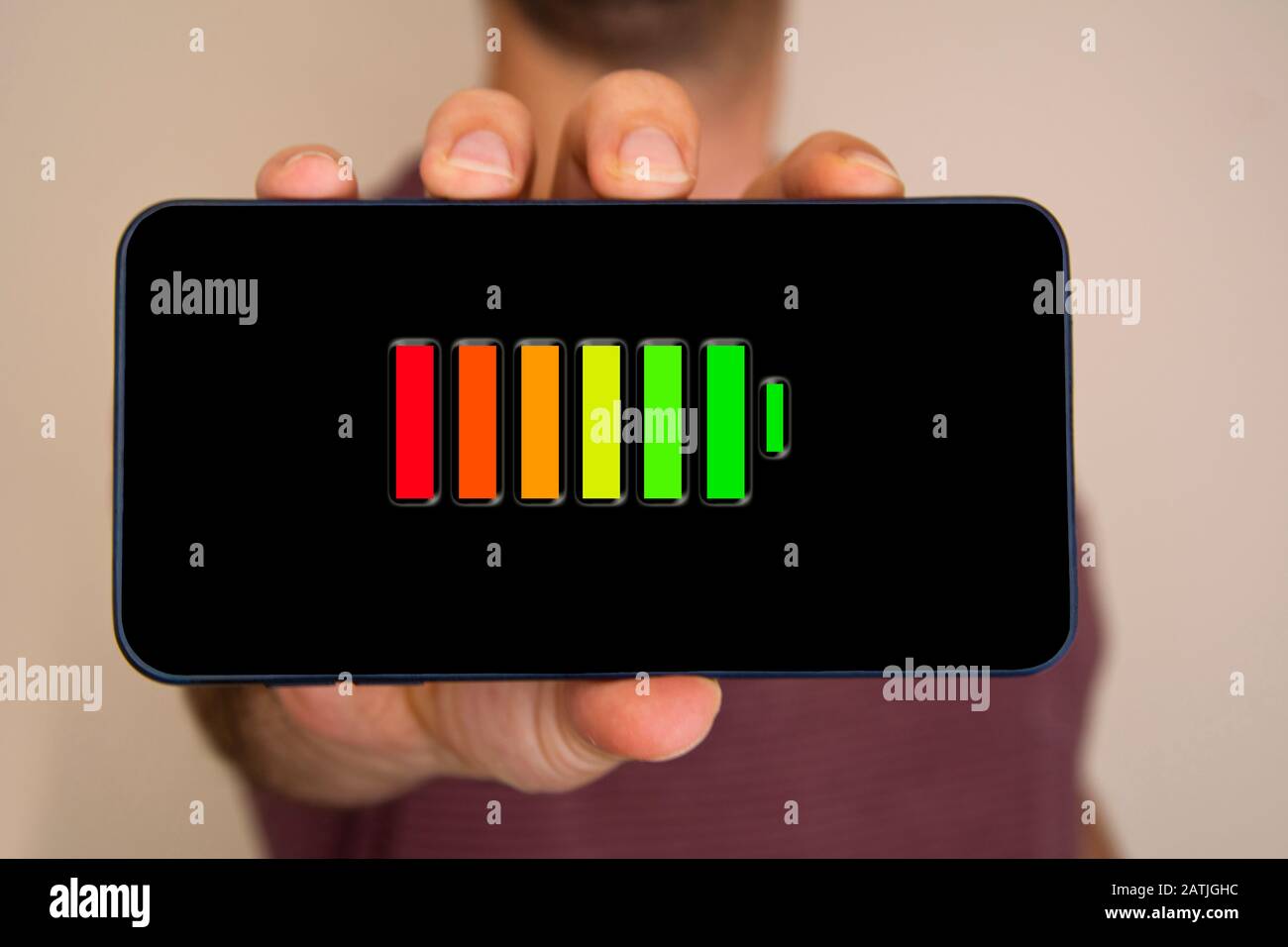 Full battery hi-res stock photography and images - Alamy