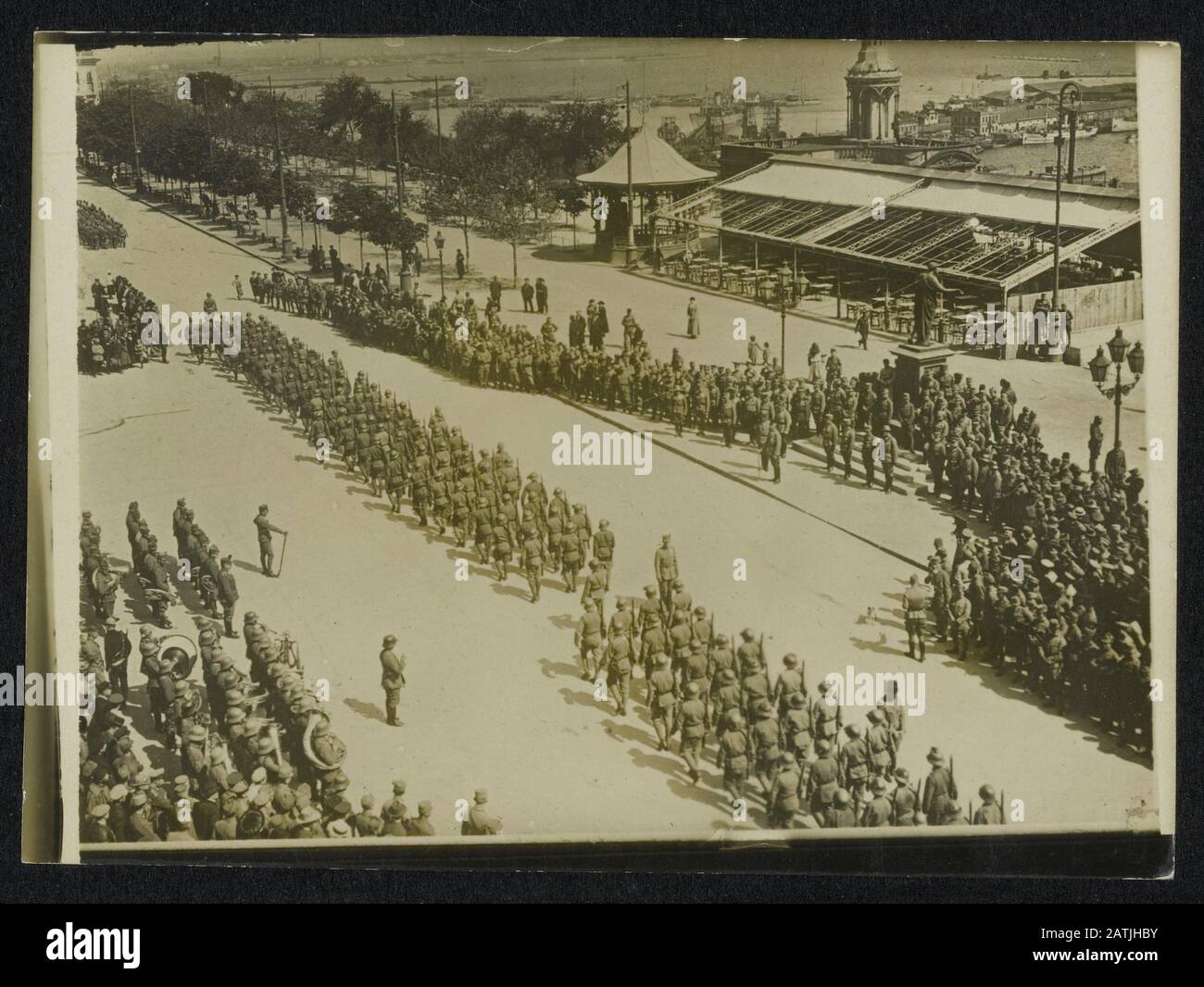 Description: Military parade; [Austria-Hungary] Date: {1914-1918 ...
