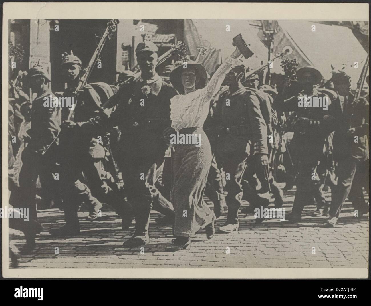 Description: Mobilization in Germany in August 1914 Date: August 1914 ...