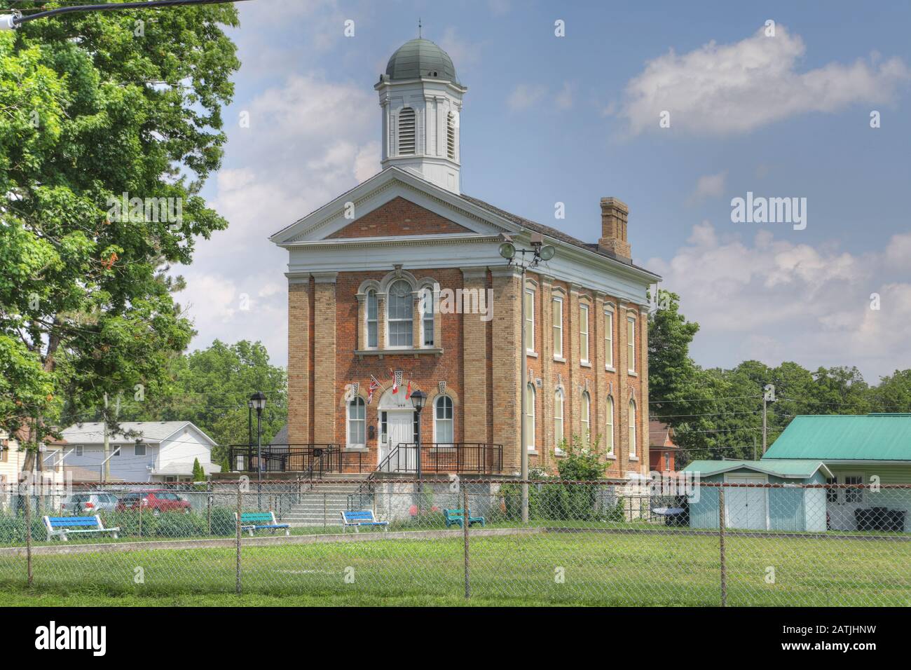 The Old town hall in Caledonia, Canada Stock Photo - Alamy