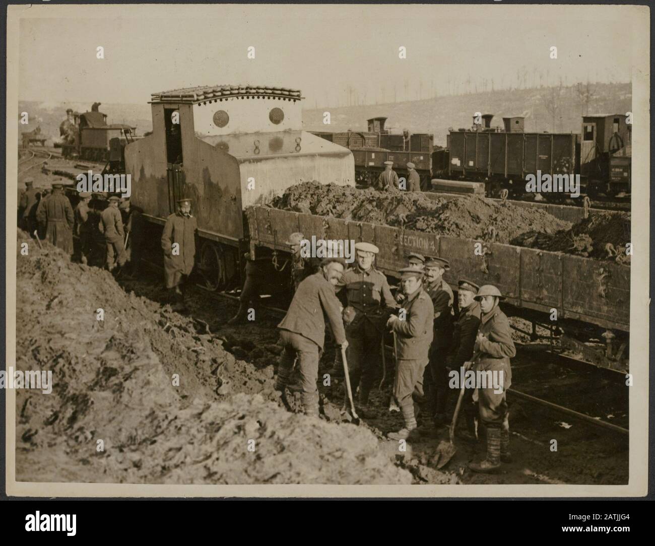 Transportation infrastructure in world war one hi-res stock photography ...