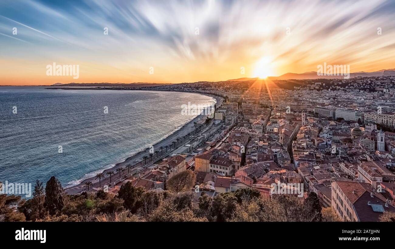 Nice city france hi-res stock photography and images - Alamy