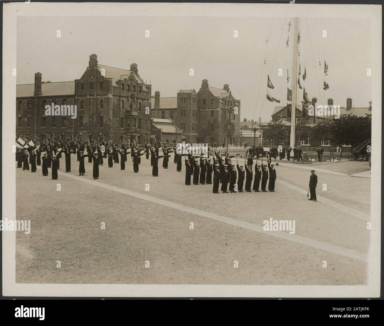 Description: Royal naval barracks (Portsmouth). The class or Sign ...