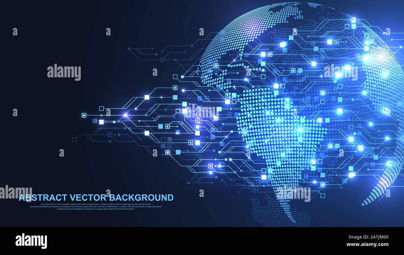 High Tech Abstract Wallpaper