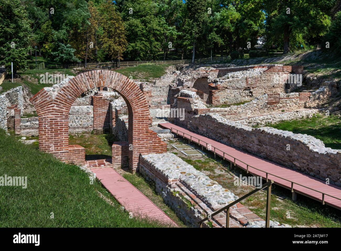 Roman ruins in Hisarya, Bulgaria Stock Photo - Alamy