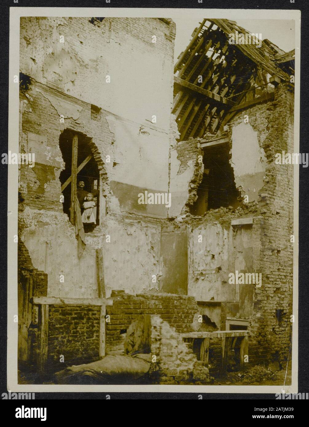 The Western Front Description: Ruins near the front Annotation: The ...