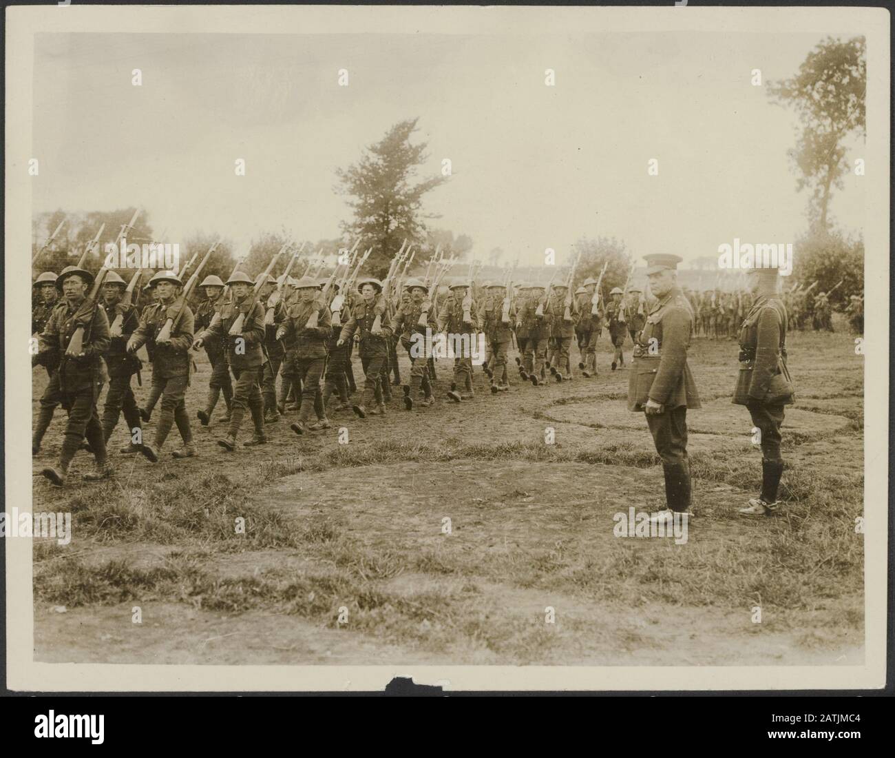 Canadian War Records photograph Description: Some of the Canadian ...