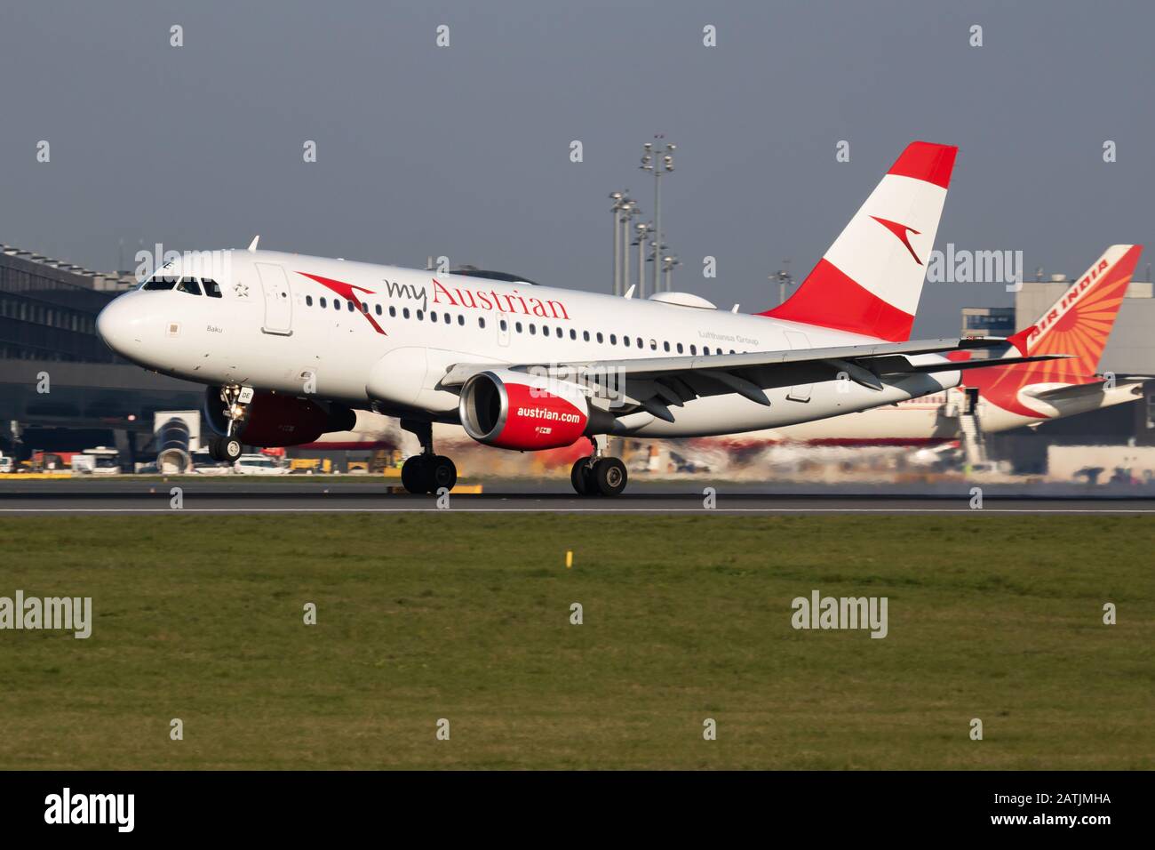 Vienna / Austria - April 18, 2019: Austrian Airlines Airbus A319 OE-LDE ...