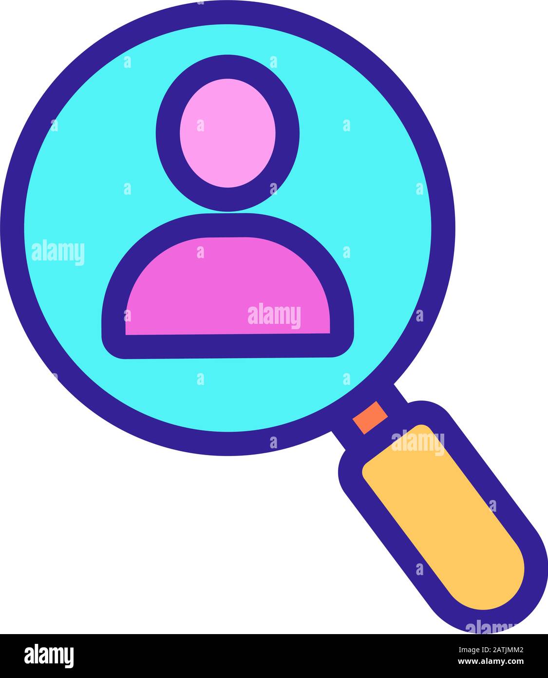 Search for the participant icon vector. Isolated contour symbol ...