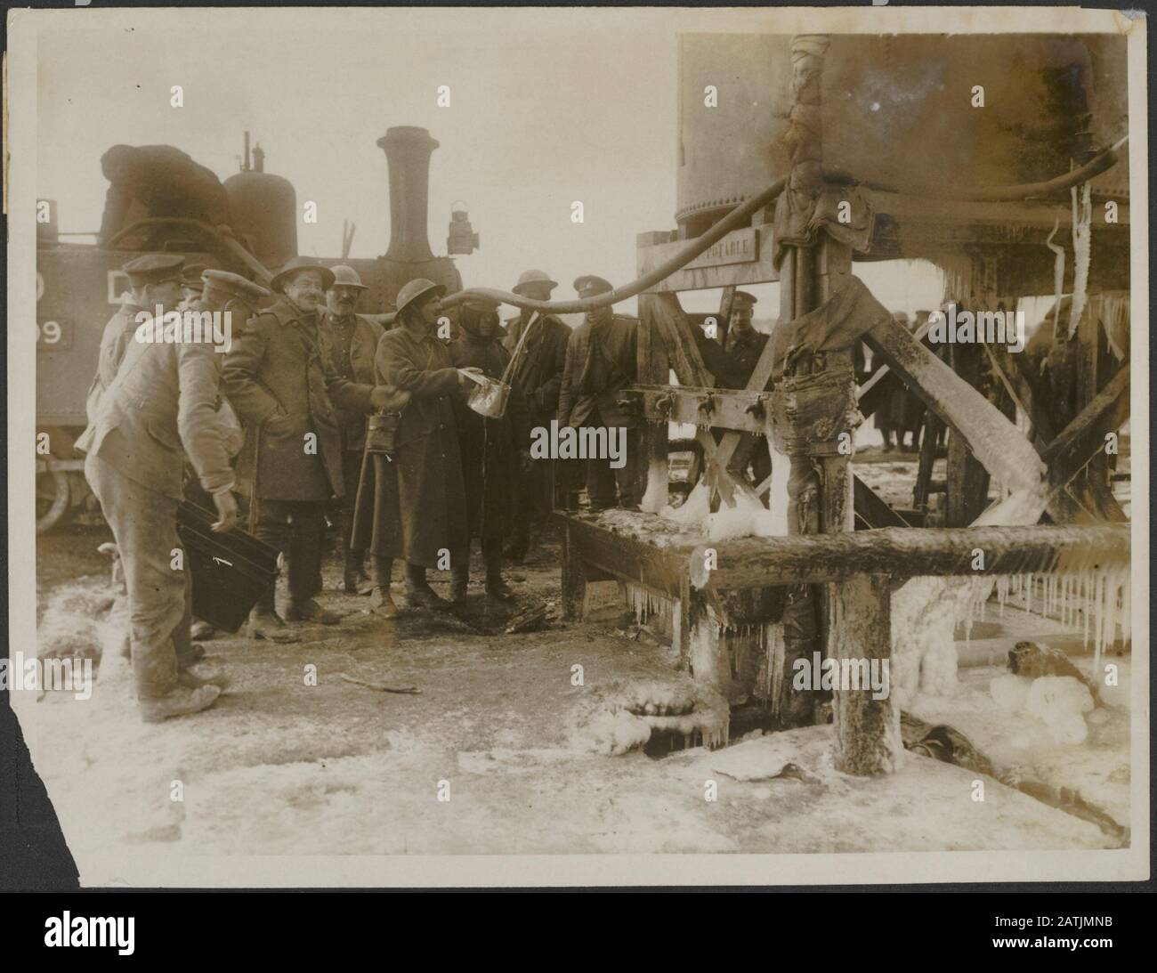 The Western Front Description: Taking into water on the way up to the ...