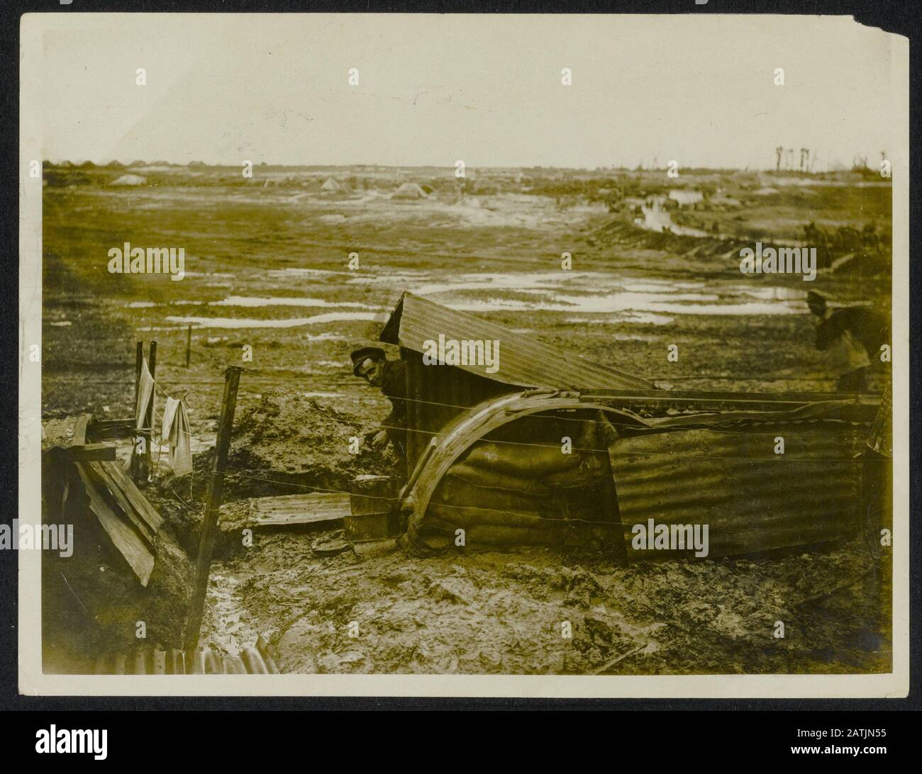 The Western Front Description: The entrance to his house Annotation ...