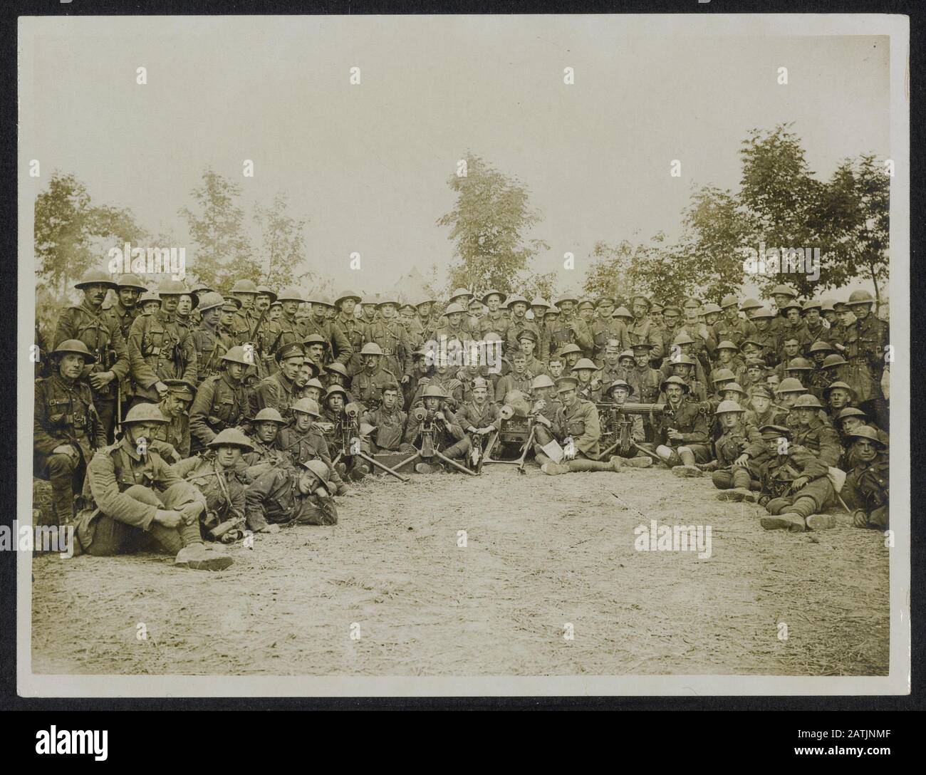 The Western Front Description: The machine gunners or an Irish Division ...