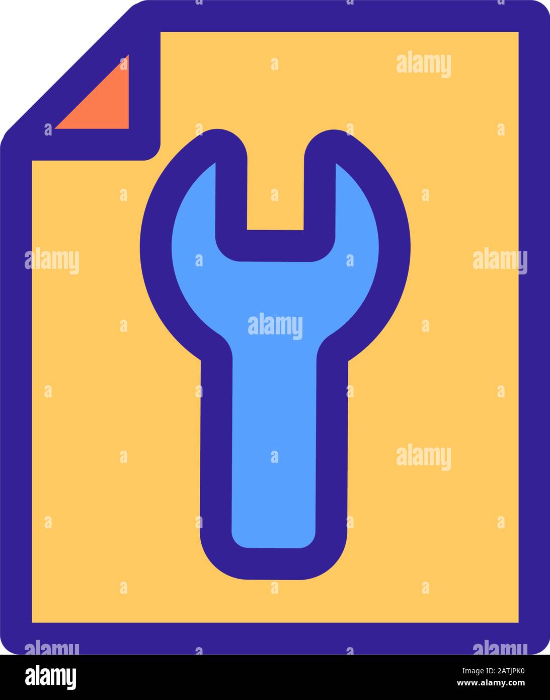 instruction to apply the vector icon. Isolated contour symbol ...