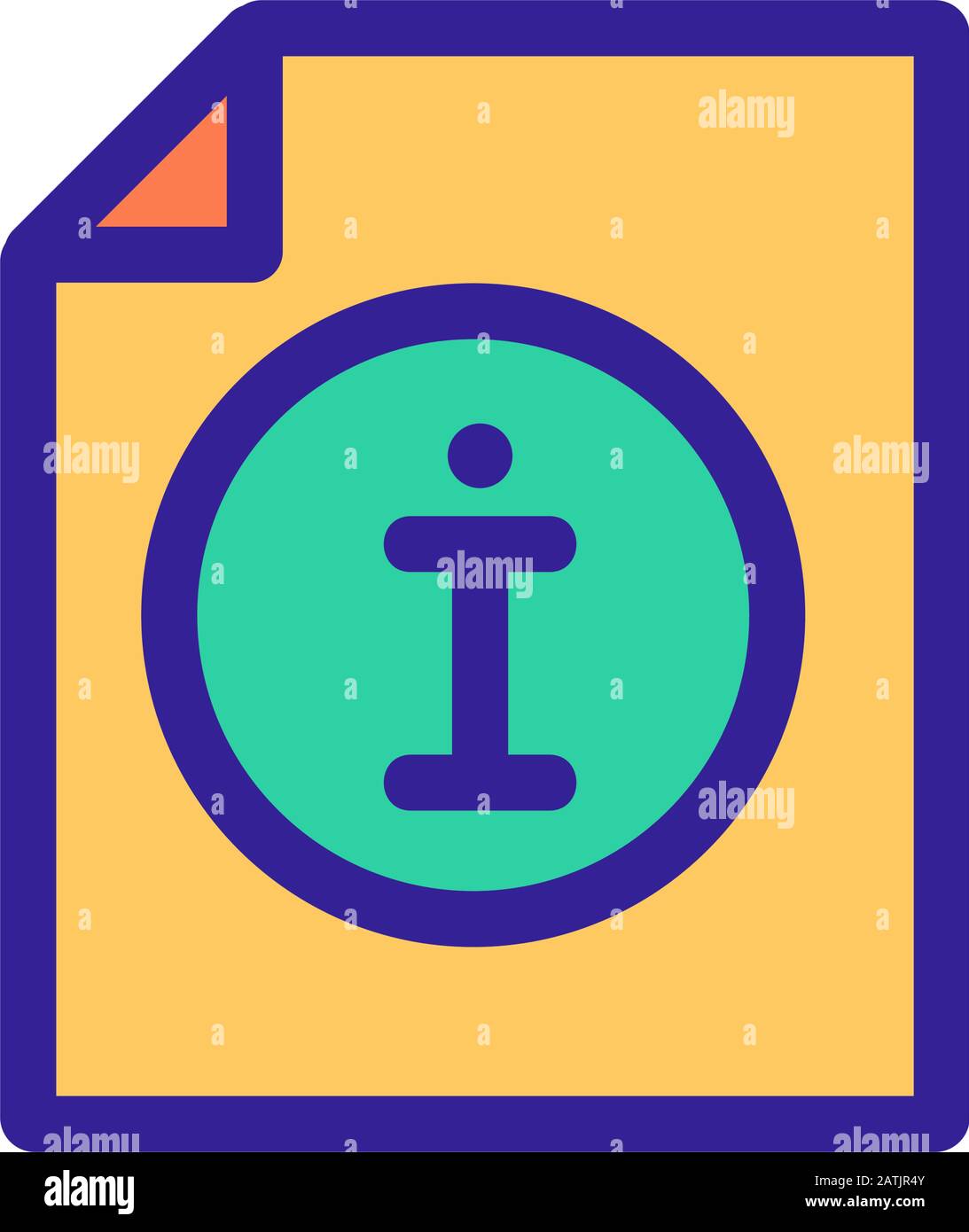 instruction to apply the vector icon. Isolated contour symbol ...