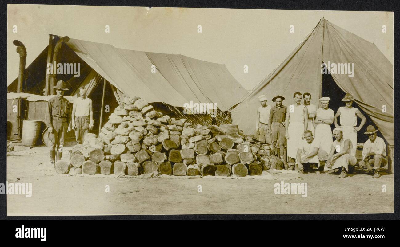 Description: Food for US troops in Mexico date: {1914-1918} Location ...