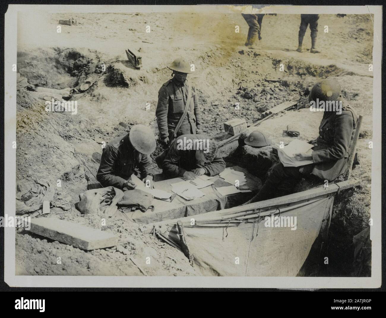 The British Western Front Description: A trench Order [...] Annotation ...