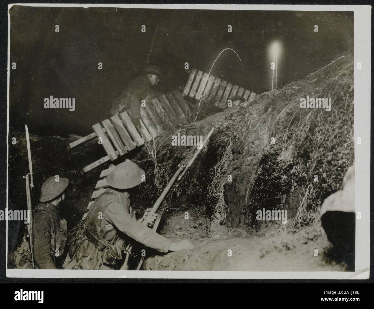 The British Western Front in France. The German offensive description ...