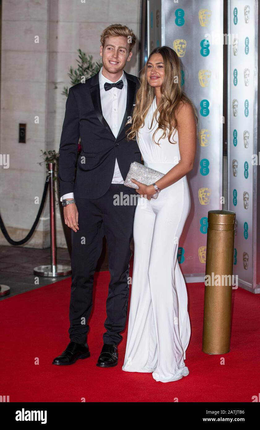 LONDON, ENGLAND - FEBRUARY 02: Joshua Pieters attends the EE British ...