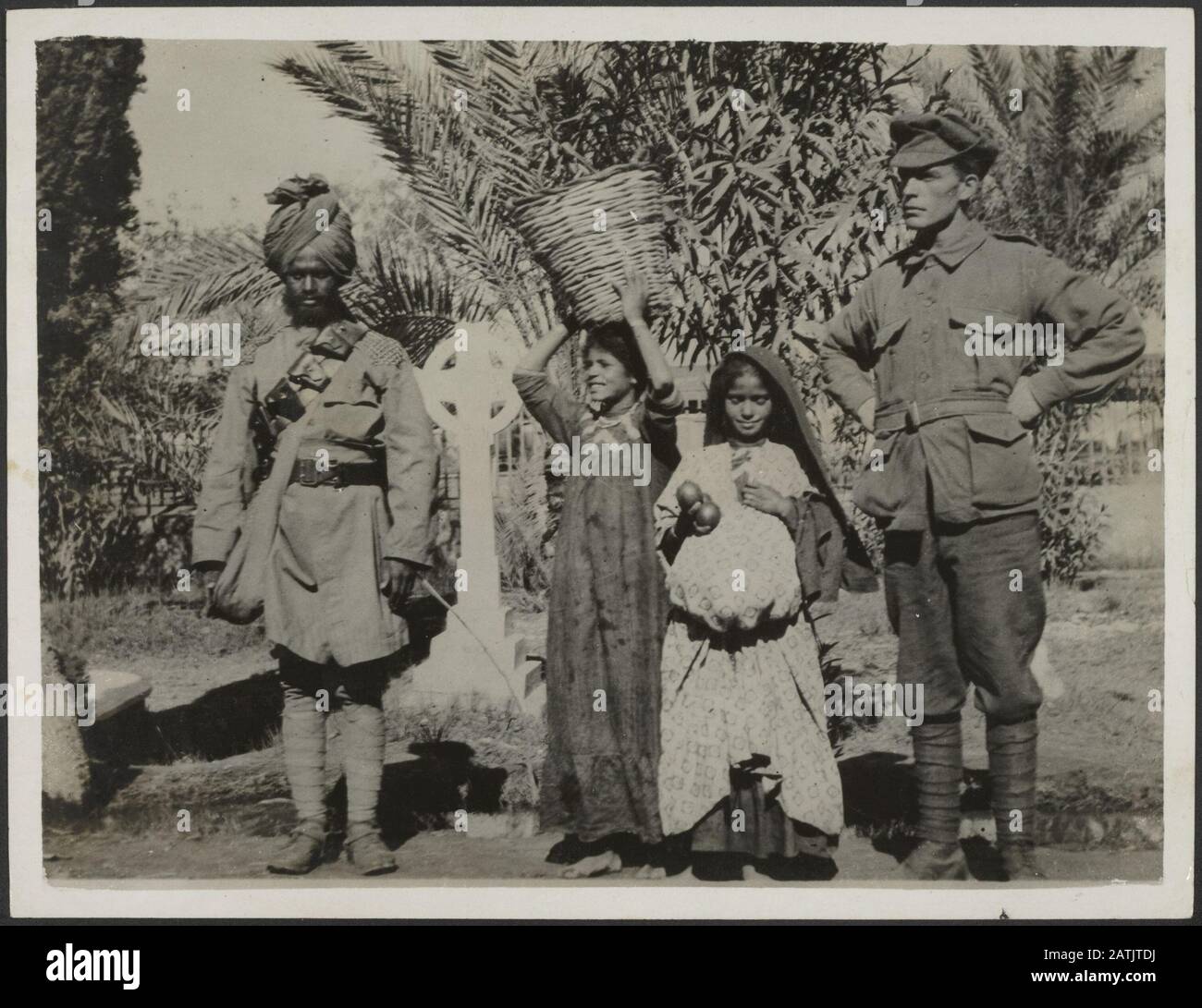 Scenes with the British forces in the Egyptian sphere of operation ...