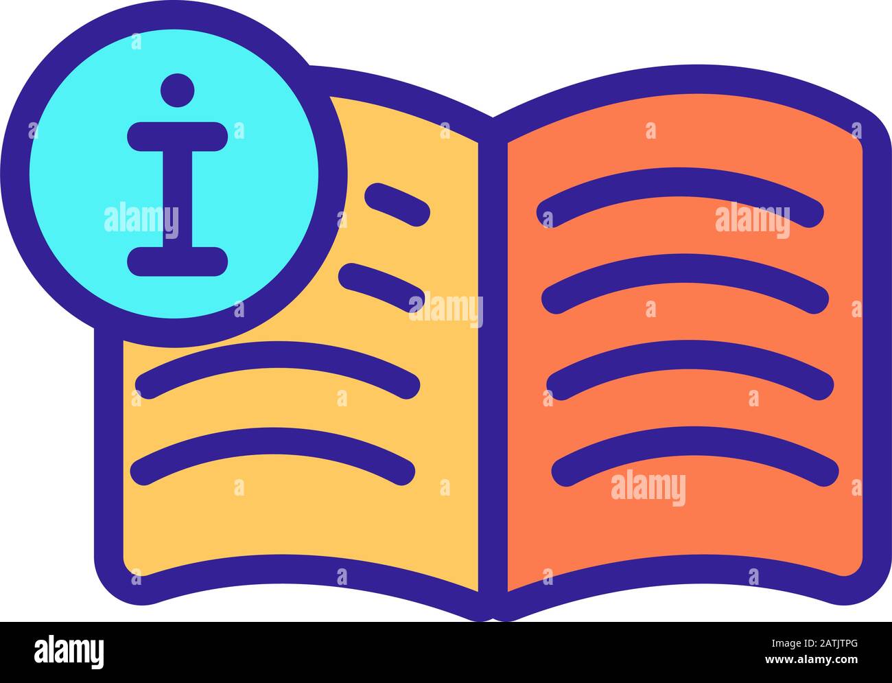instructions to use the vector icon. Isolated contour symbol ...