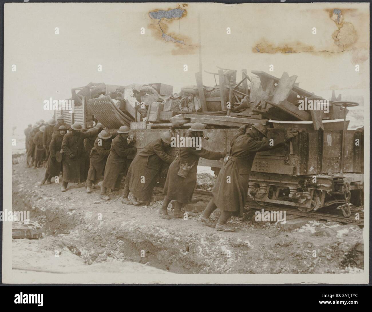 The Western Front Description: Difficulties on the railroad Annotation ...