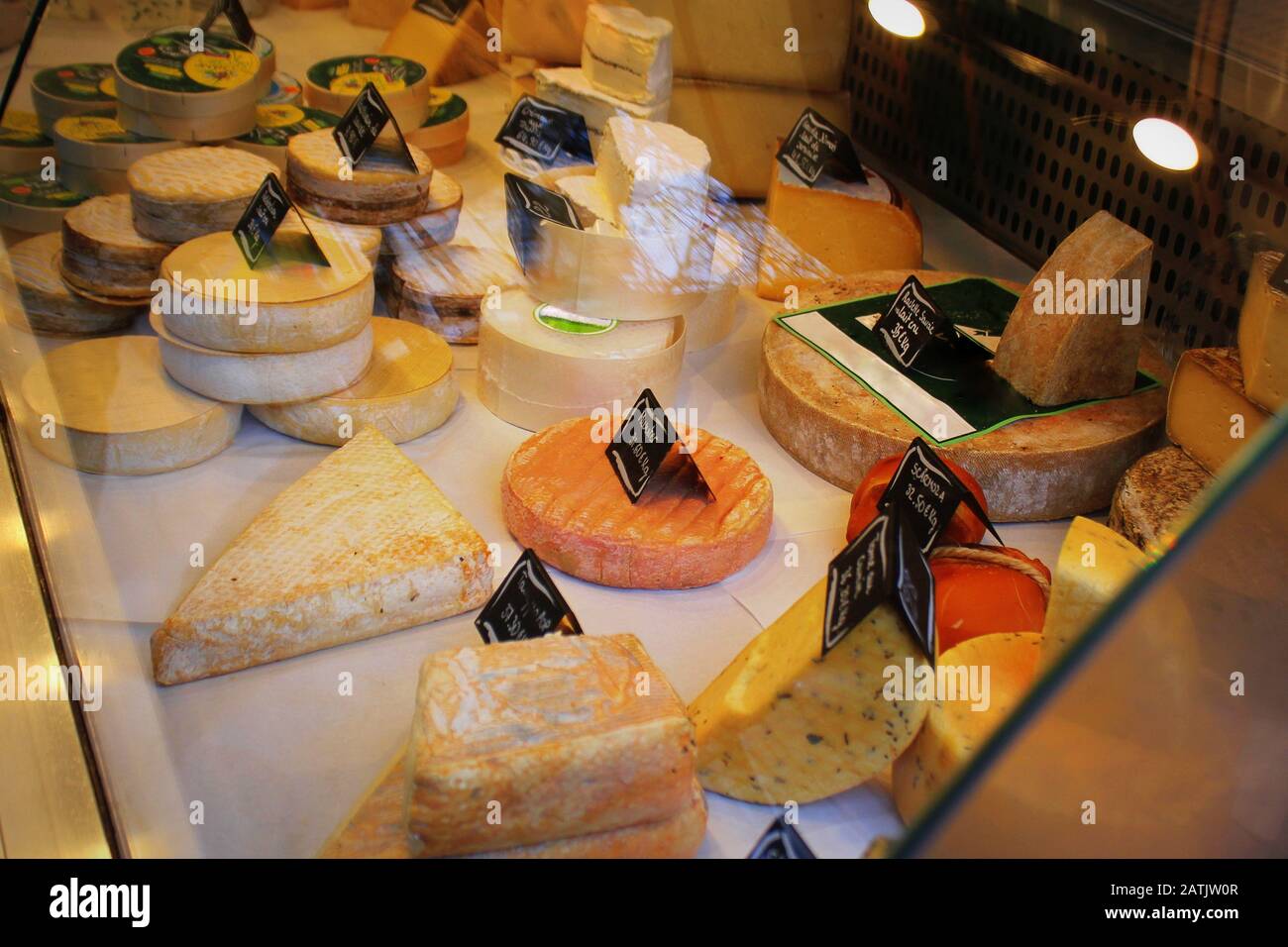 French traditional camembert cheese baguette hi-res stock photography ...