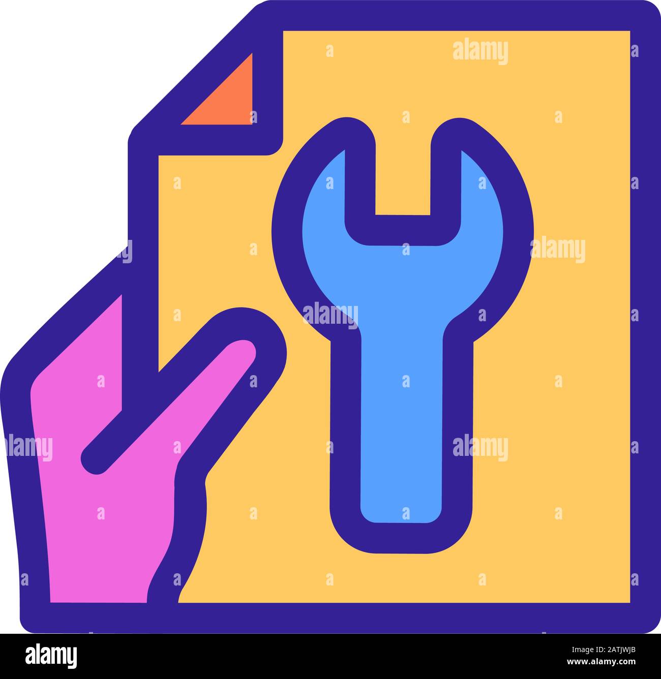 instructions to use the vector icon. Isolated contour symbol ...