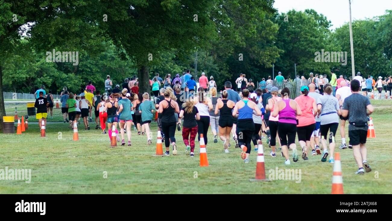 Sports crowd with copy space hi-res stock photography and images - Alamy
