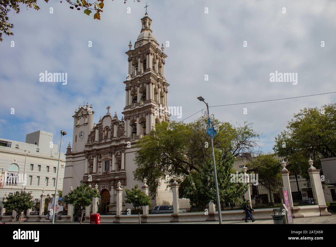 View of the urban city of Monterrey Mexico Stock Photo - Alamy