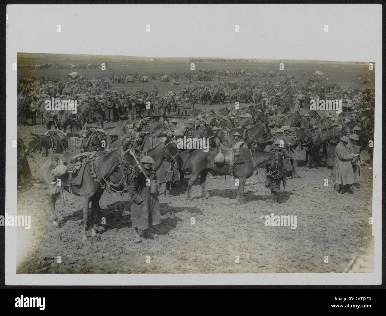 The British Western Front Description: British Cavalry ready to advance ...