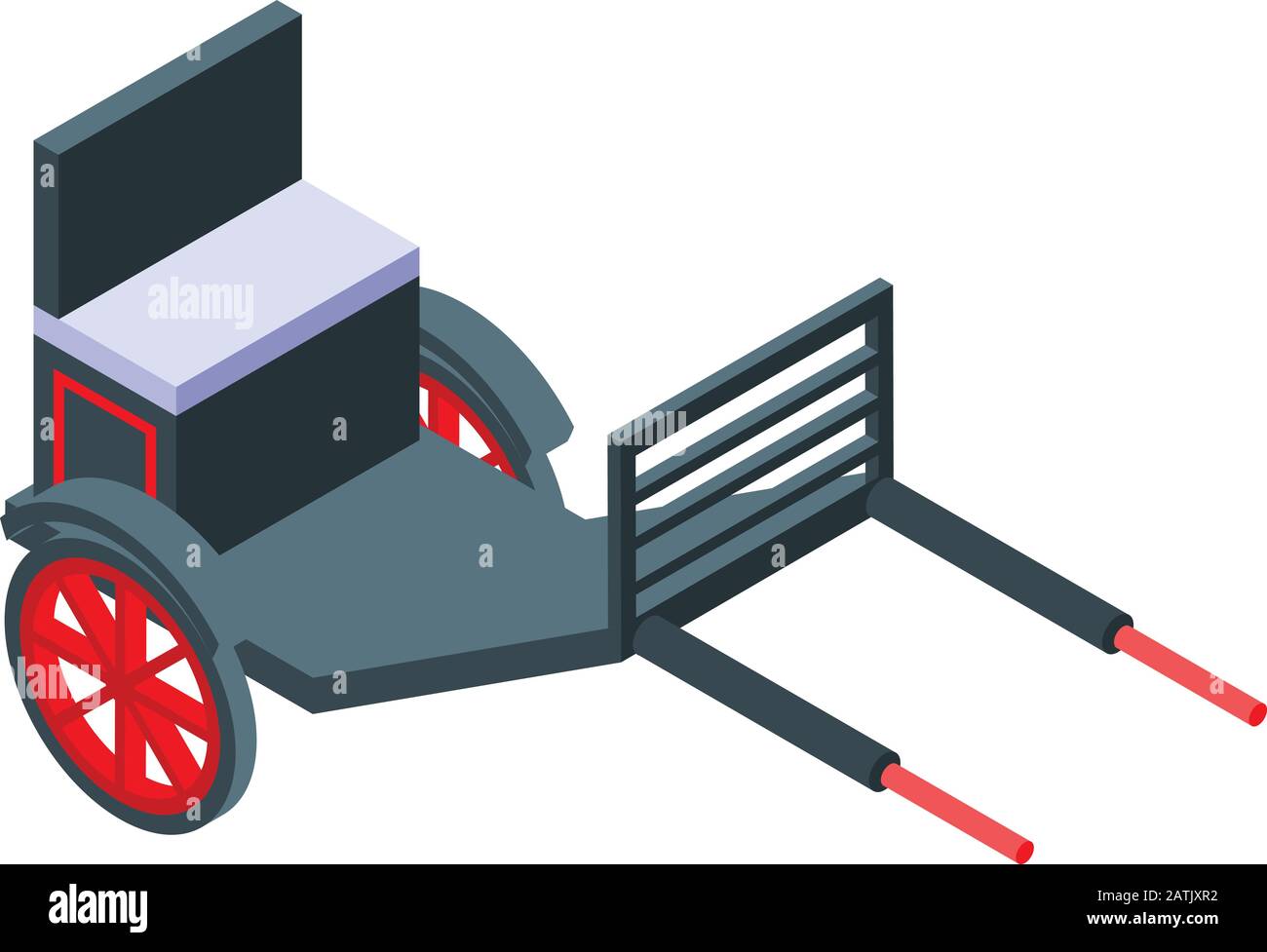 Four horse carriage Stock Vector Images - Alamy