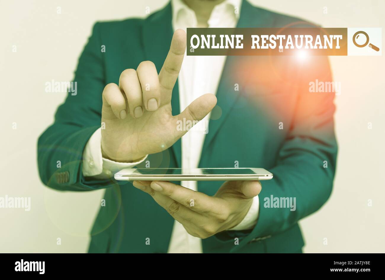 Word writing text Online Restaurant. Business photo showcasing internet ...