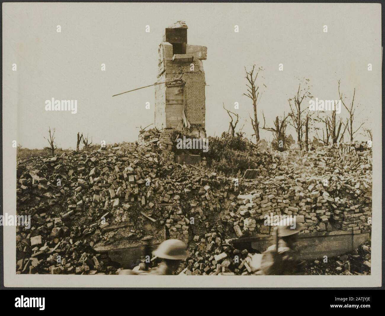 The British Western Front in France Description: Concrete German ...