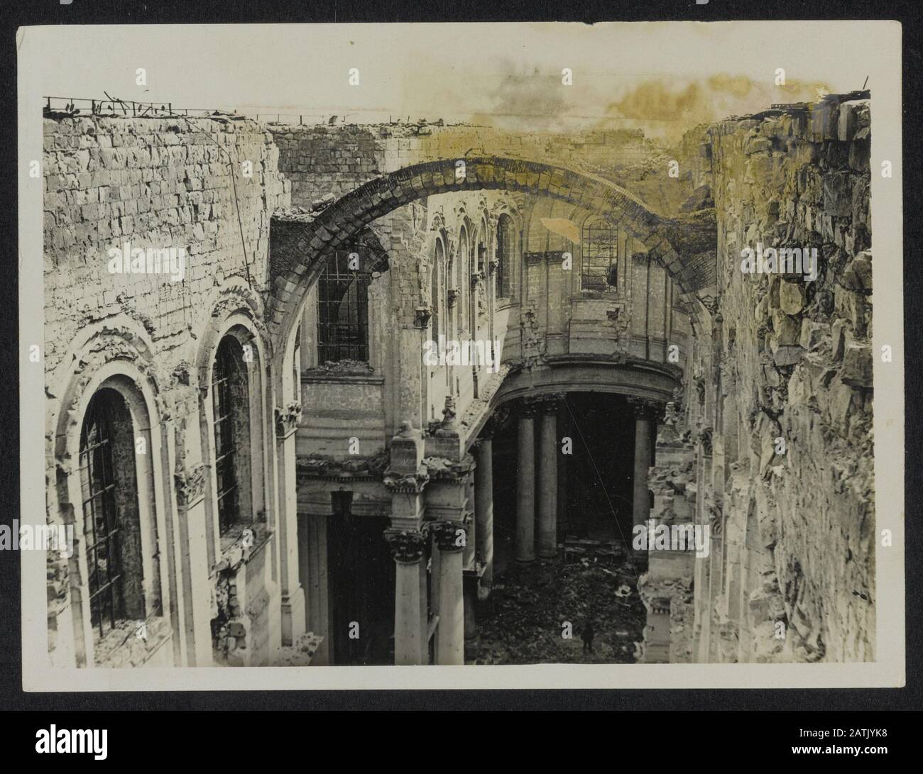 description: as a result of war in World War severely damaged cathedral ...