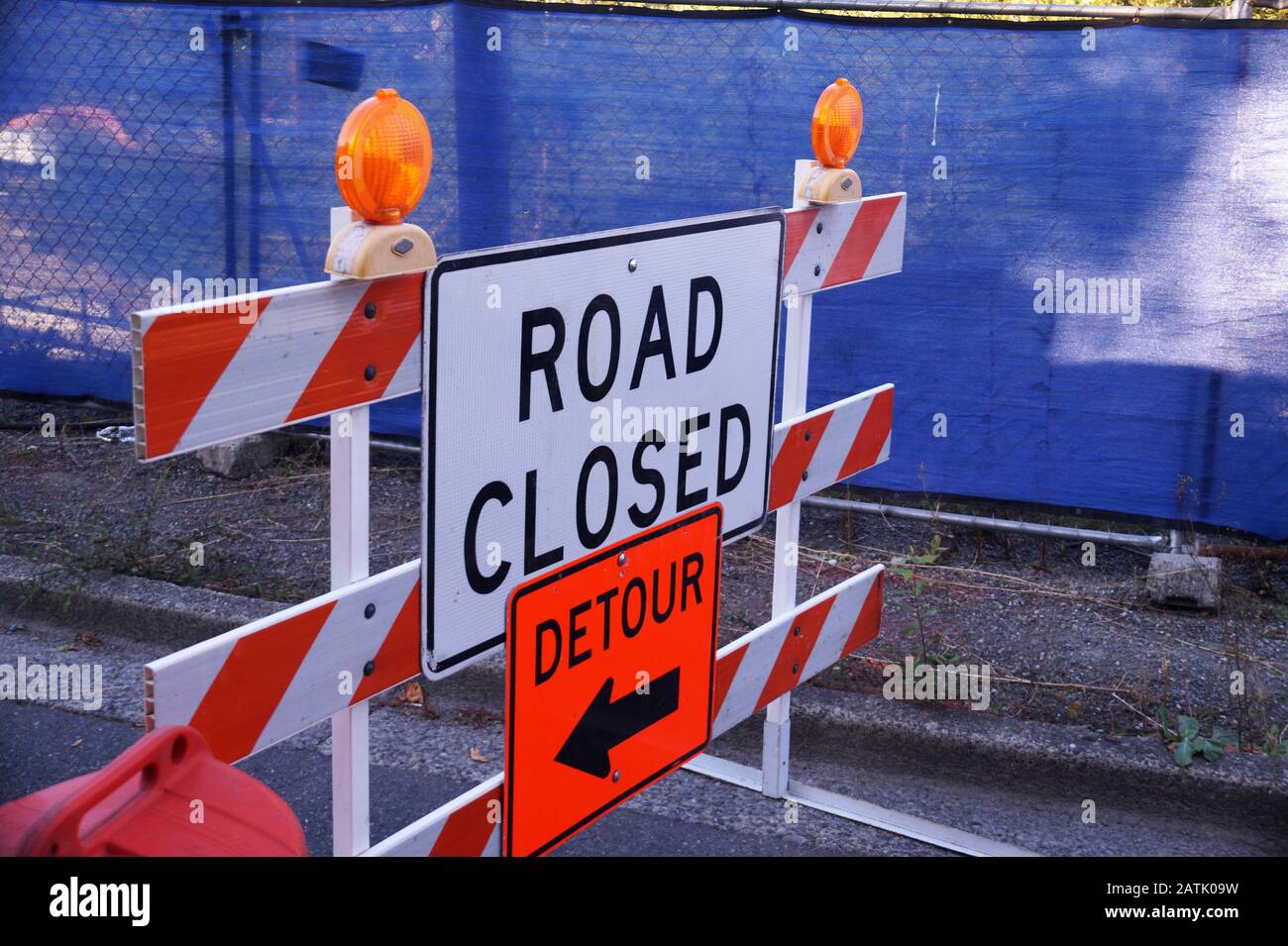 Temporary road closures hi-res stock photography and images - Alamy