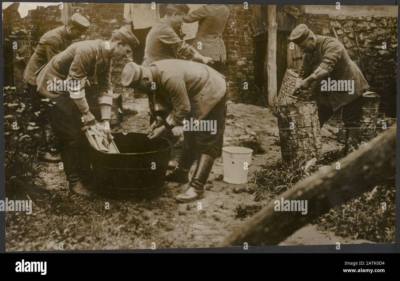 Soldiers washing hi-res stock photography and images - Alamy