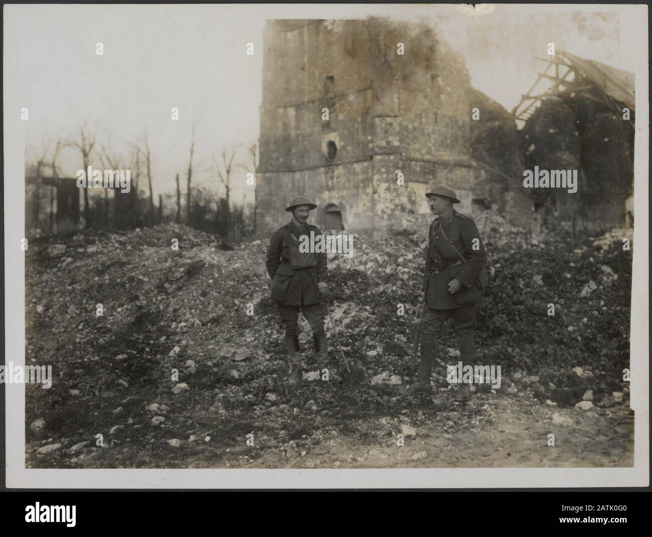 World war one ruined village hi-res stock photography and images - Alamy