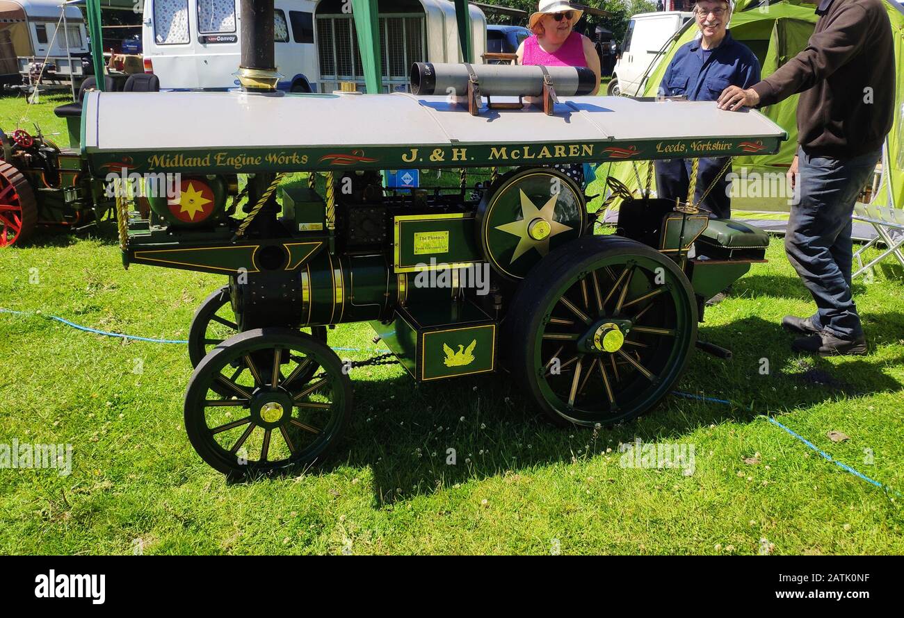 Dene Steam Fair and Transport Show, ropely hants, every june Stock ...