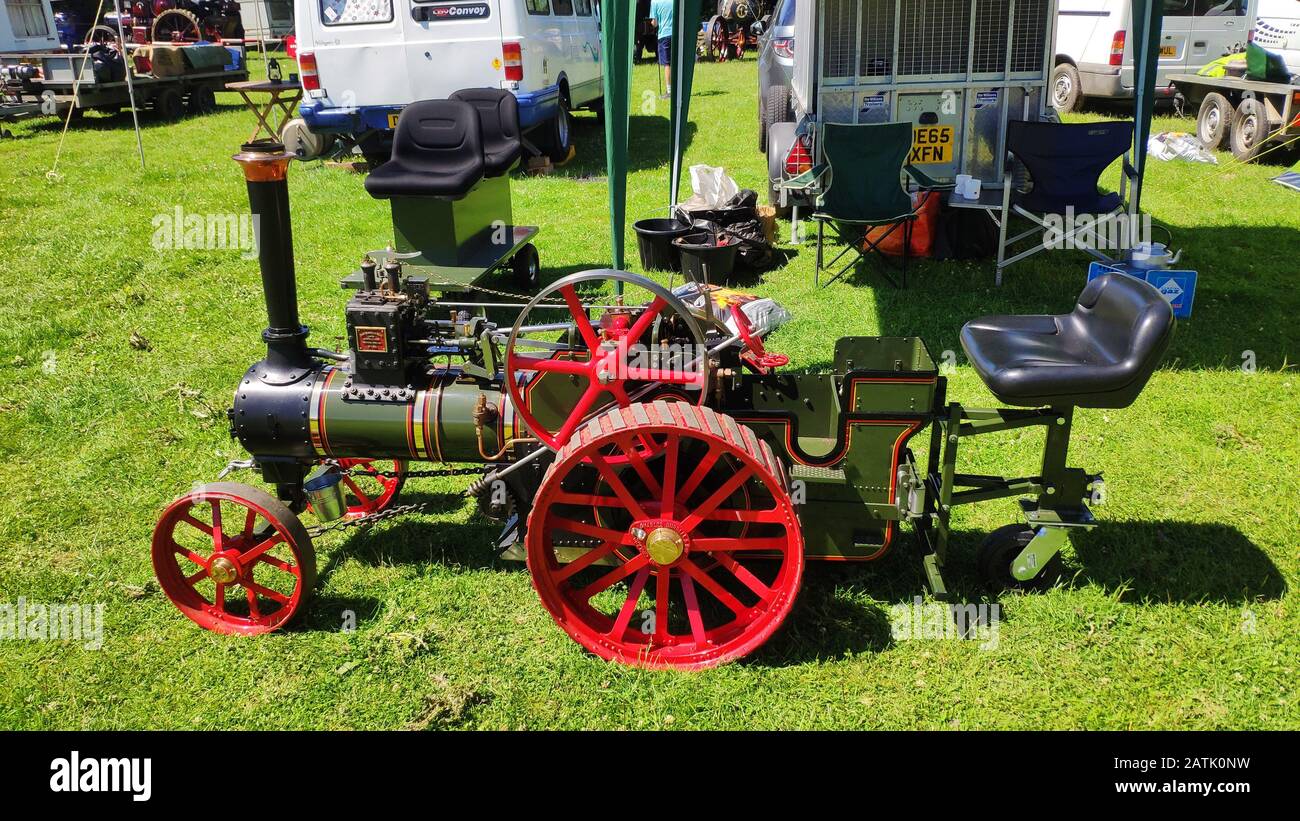 Dene Steam Fair and Transport Show, ropely hants, every june Stock ...