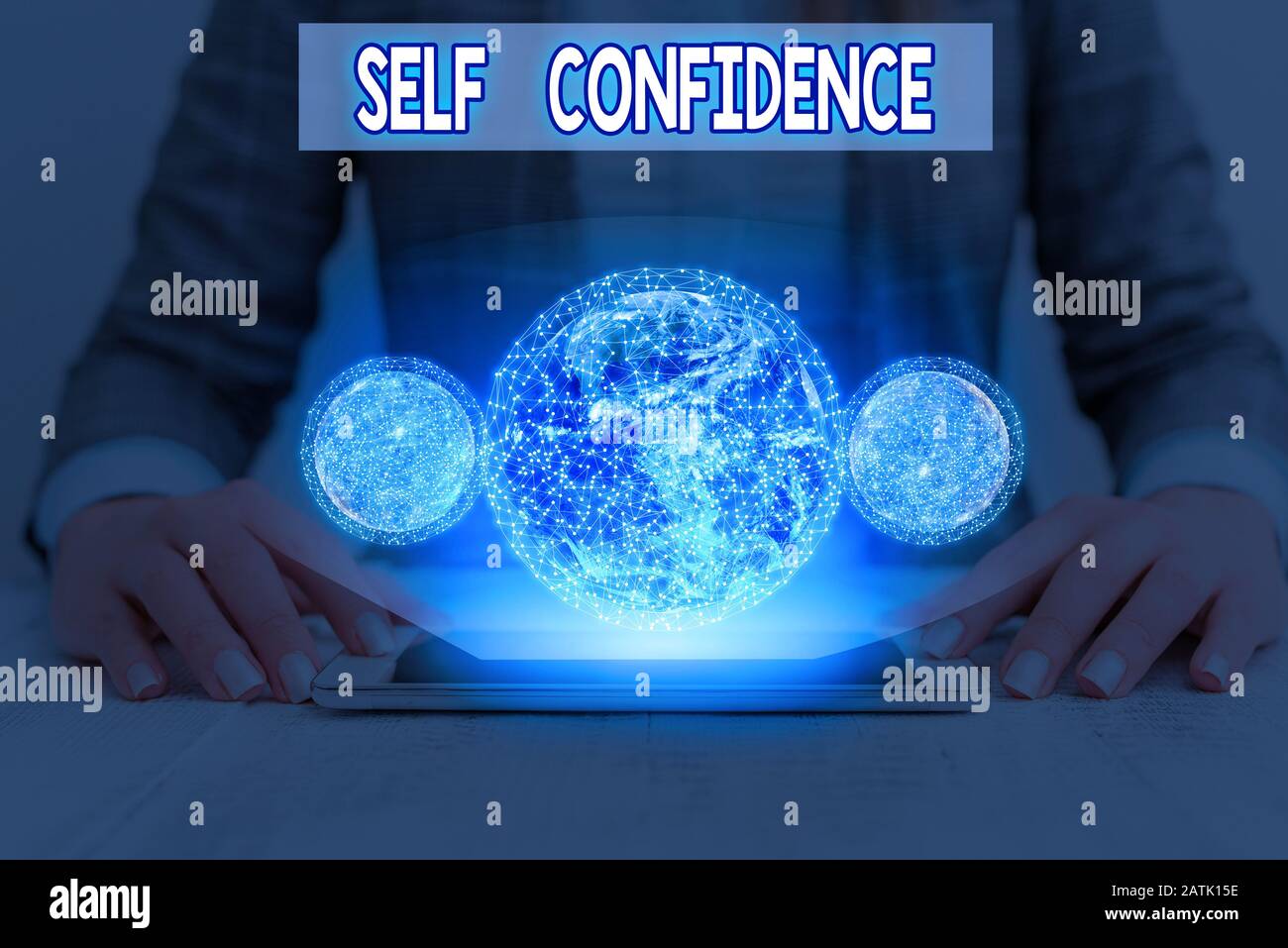 Conceptual hand writing showing Self Confidence. Concept meaning a ...