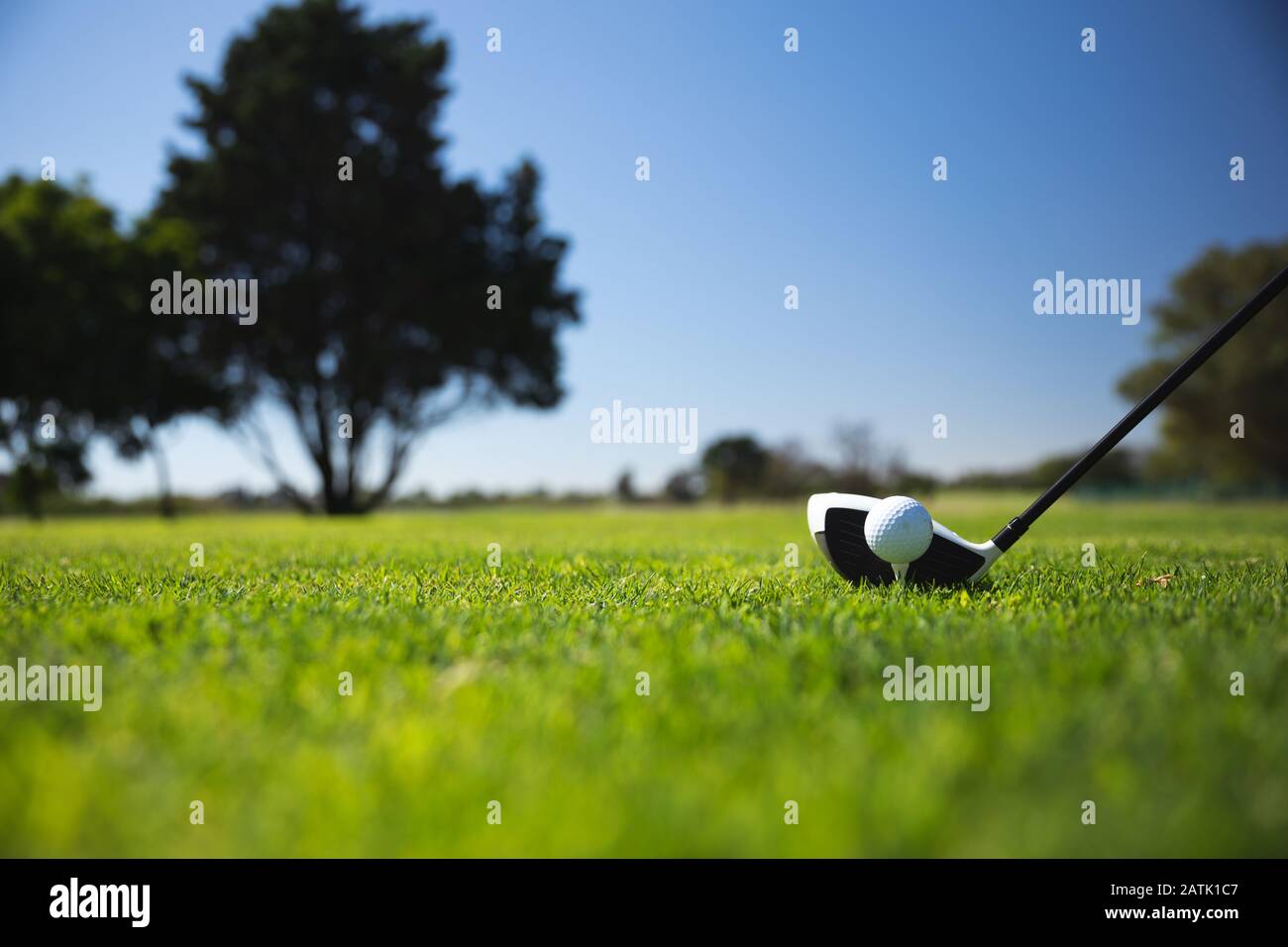 Close up hitting golf club hi-res stock photography and images - Alamy