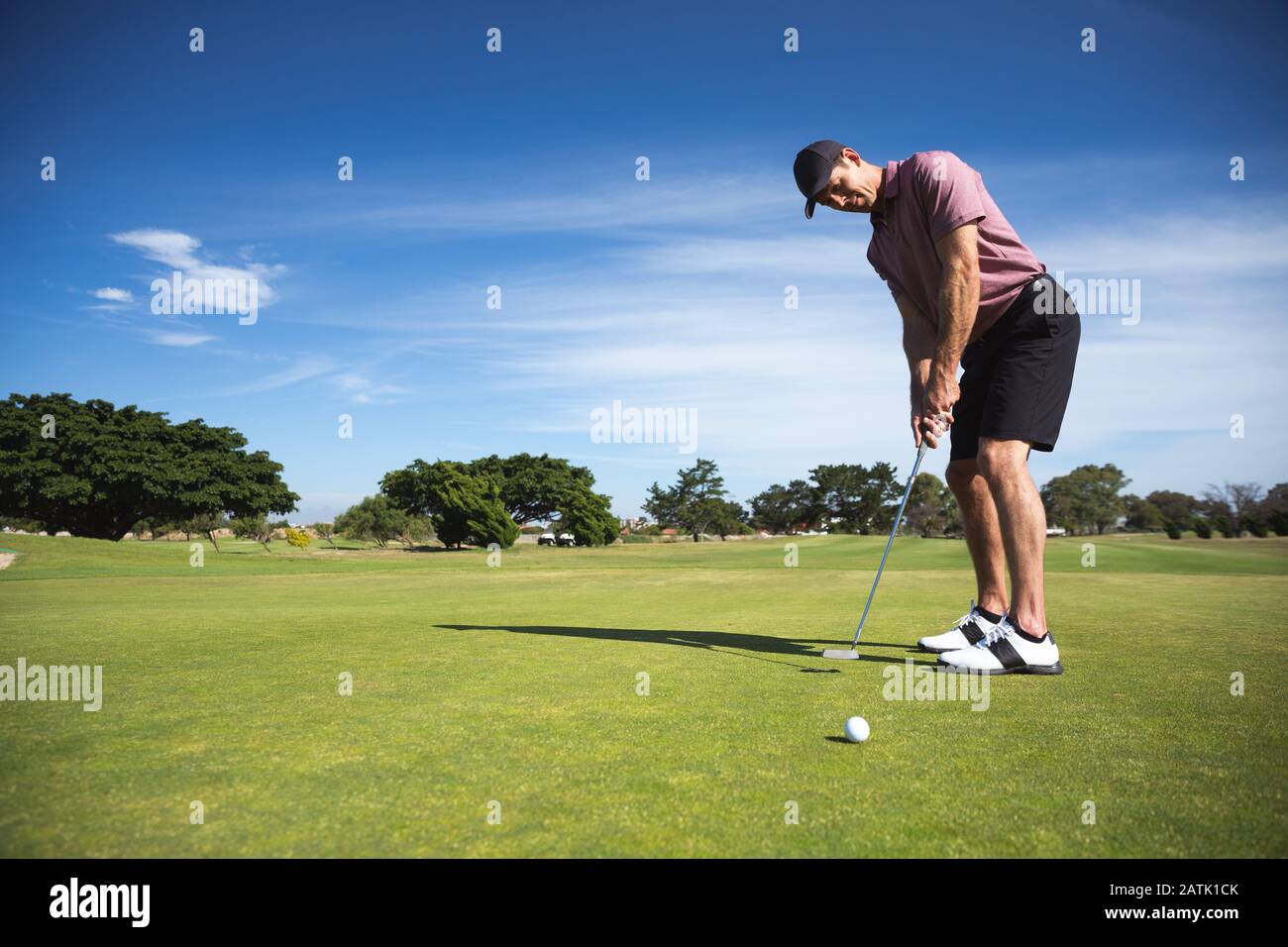 Real golfer hi-res stock photography and images - Alamy